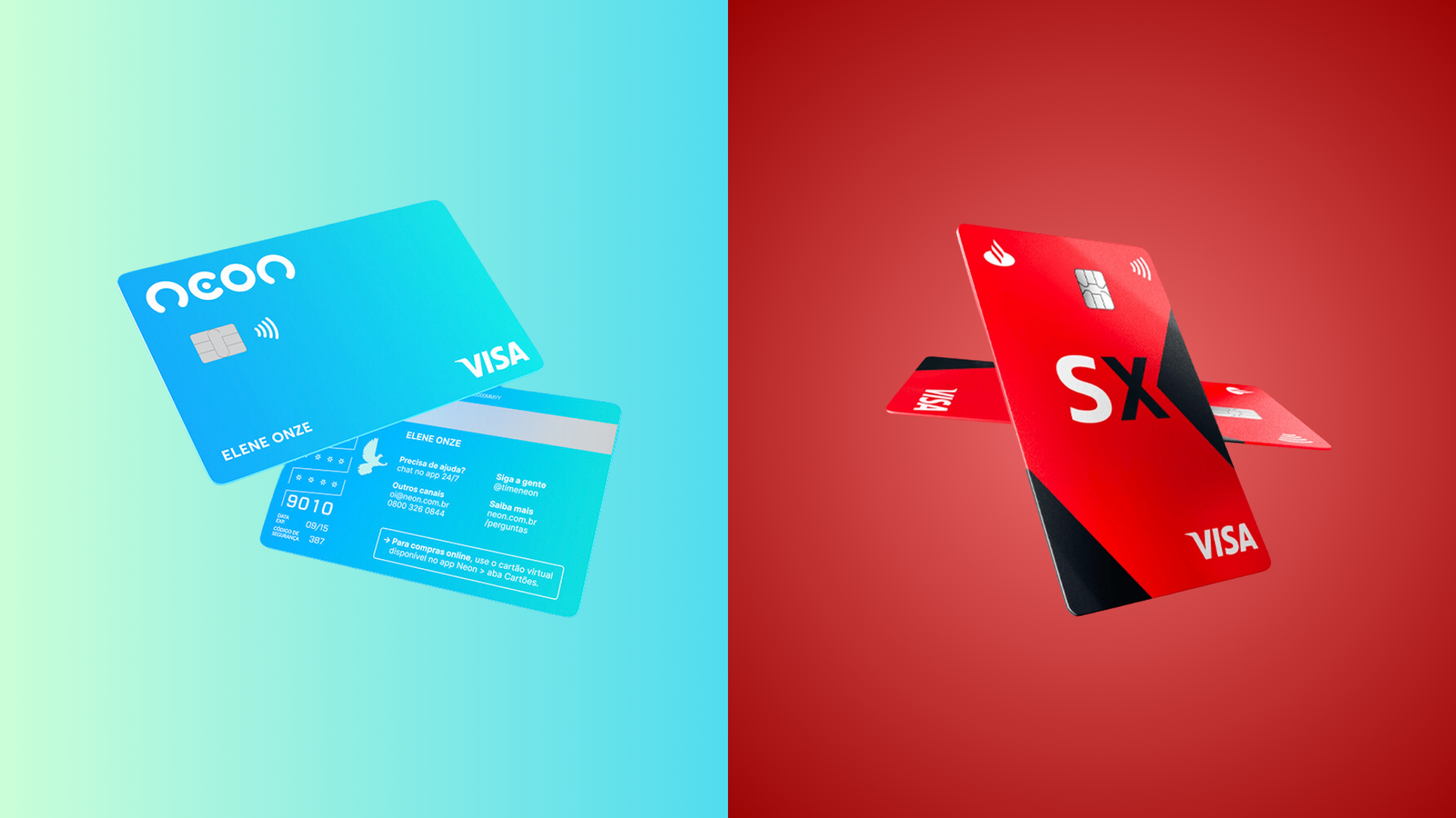 Cartão Neon ou Santander SX: Qual cashback compensa mais? - Só tecnologia